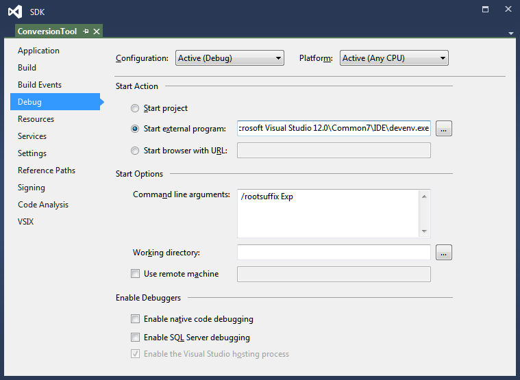 Resetting The Visual Studio Experimental Instance Mummy s Blog
