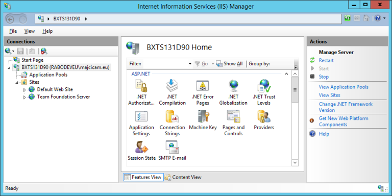 Detailing Tfs Configuration Iis Mummys Blog