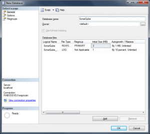 SonarQube on Windows and MS SQL – Mummy's blog