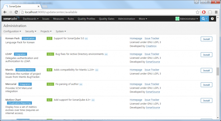 SonarQube on Windows and MS SQL – Mummy's blog