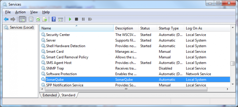 SonarQube on Windows and MS SQL – Mummy's blog